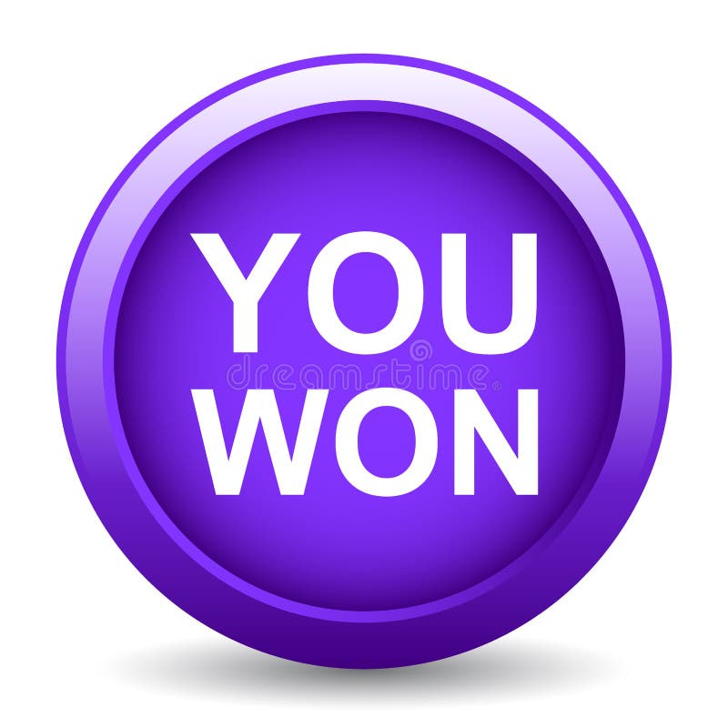 You Won Stock Illustrations – 571 You Won Stock Illustrations, Vectors ...