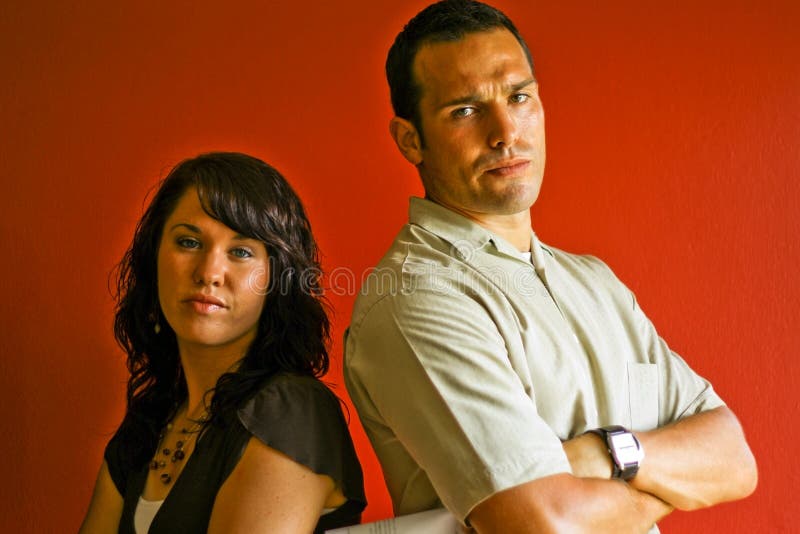 Young Adult Couple Angry Mad Fight Stock Image - Image of fight ...