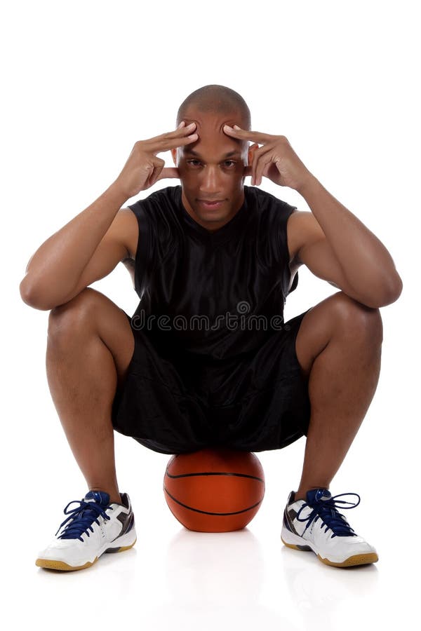 Street Basketball Player Guarding Ball Stock Image - Image of game ...