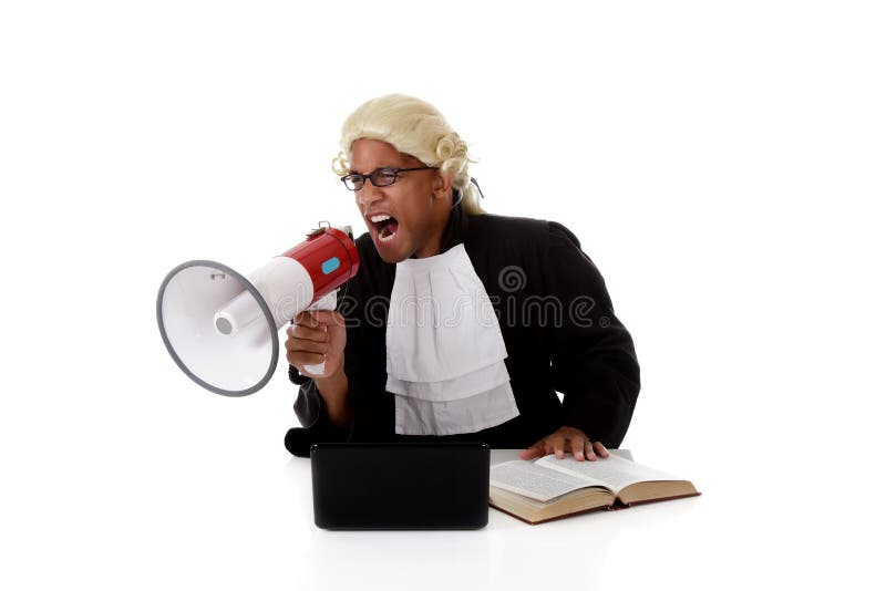 Grumpy judge stock photo. Image of judicial, justice - 33433640
