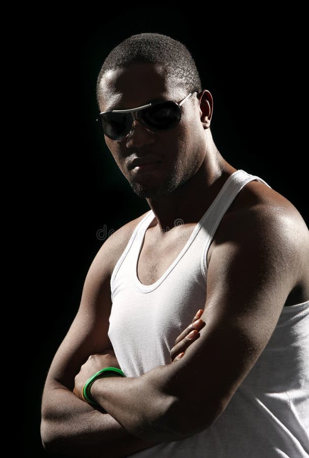 African American Young Black Man Rap Stock Image - Image of style, star ...