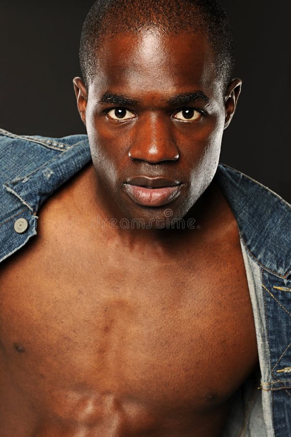 Intense sweaty athlete stock image. Image of african - 31151941