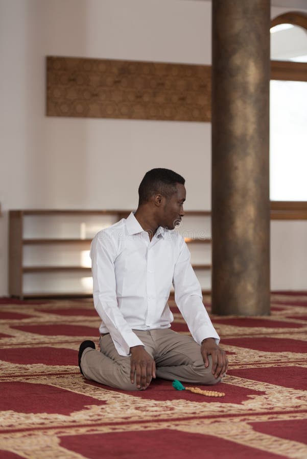 Young African Guy Praying stock image. Image of expression - 51351141