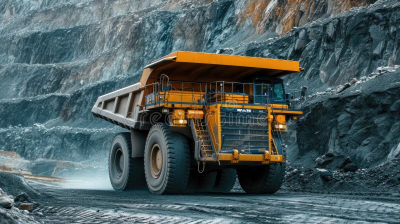 A Young African Mine Worker in Protective Gear while Holding a Cell ...