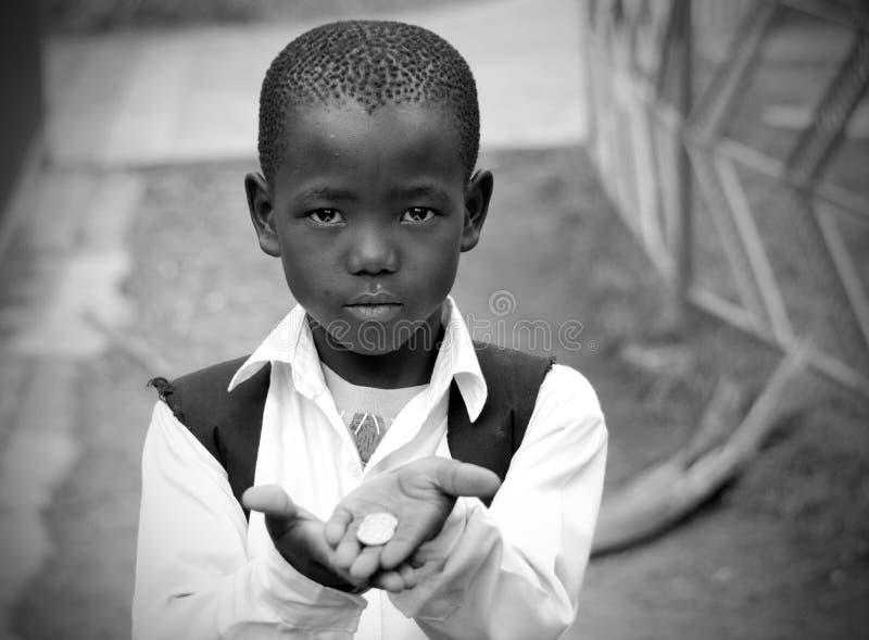 Poor Boy Going To School Education For Poor Child Rural India