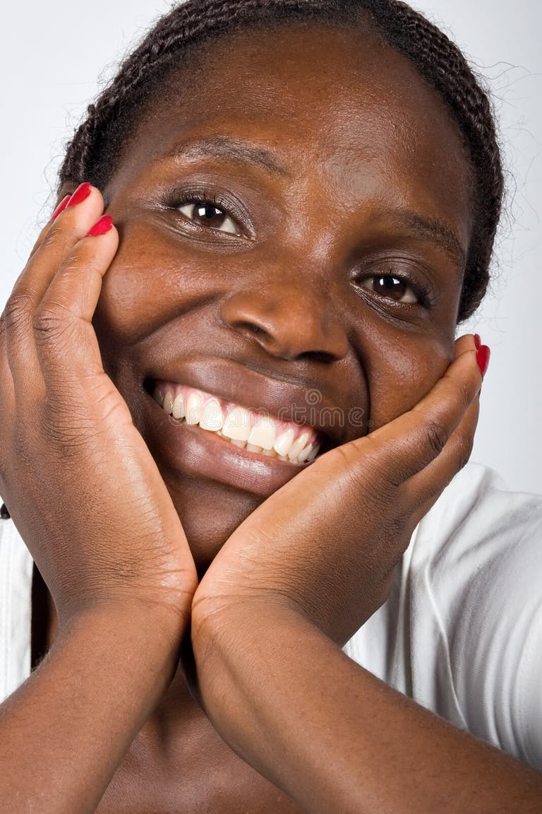 190 Black Woman Smiling No Makeup Stock Photos - Free & Royalty-Free ...