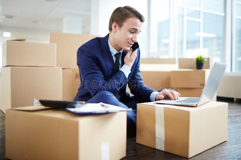 Busy working stock image. Image of floor, executive - 111249299