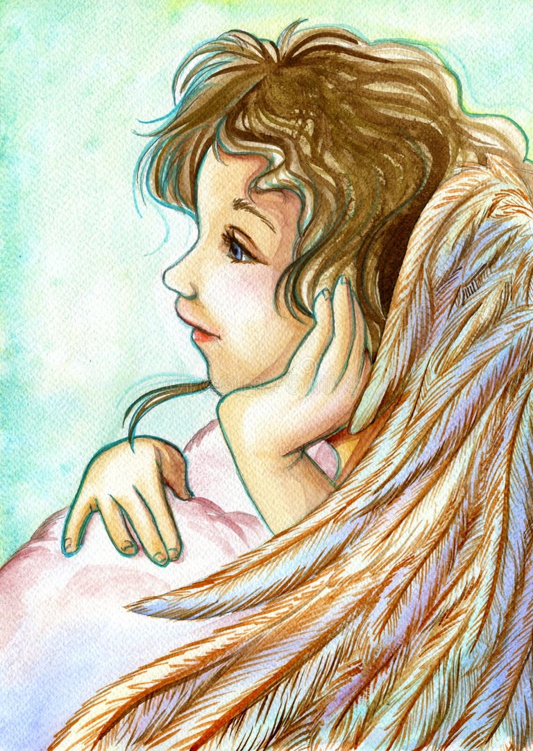 Innocent Angel Stock Illustrations – 2,312 Innocent Angel Stock ...