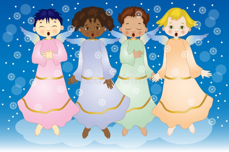 Choir Of Angels Clipart