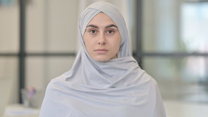 Young Arab Woman Looking at Camera Stock Photo - Image of arabic ...