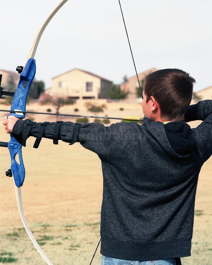 Young Archer stock photo. Image of fletching, patience - 28679740