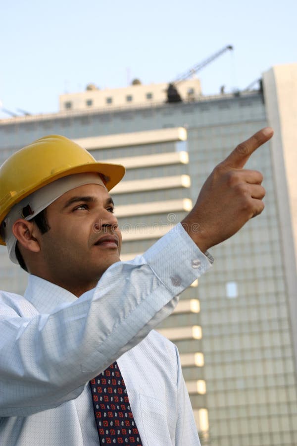 Young Architect with Vision Stock Photo - Image of construction ...