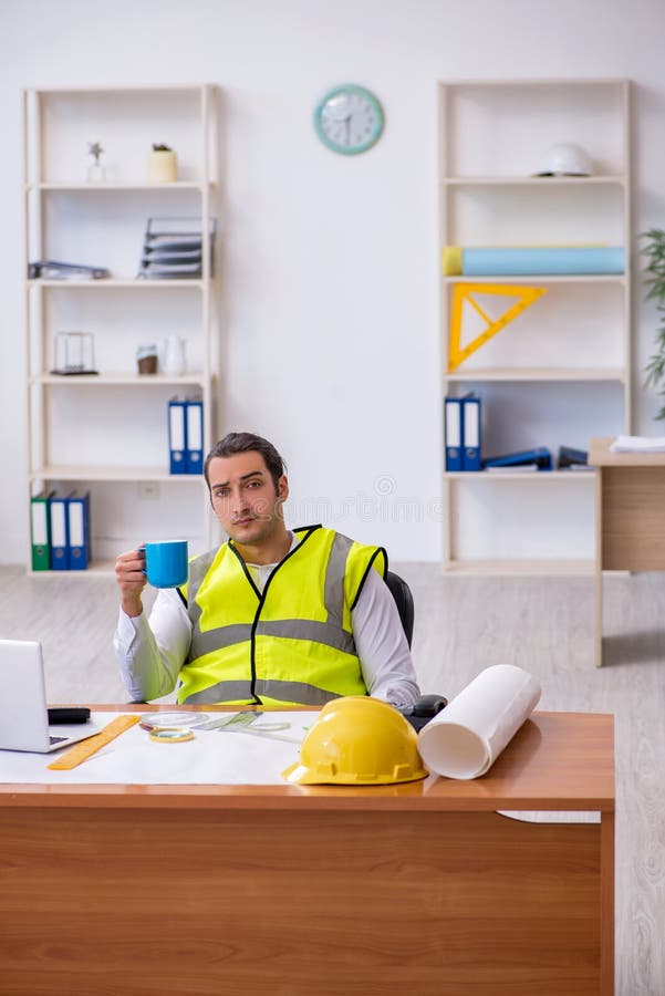 Young Male Architect Working in the Office Stock Photo - Image of ... Young Male Architect Working in the Office Stock Photo - Image of ...