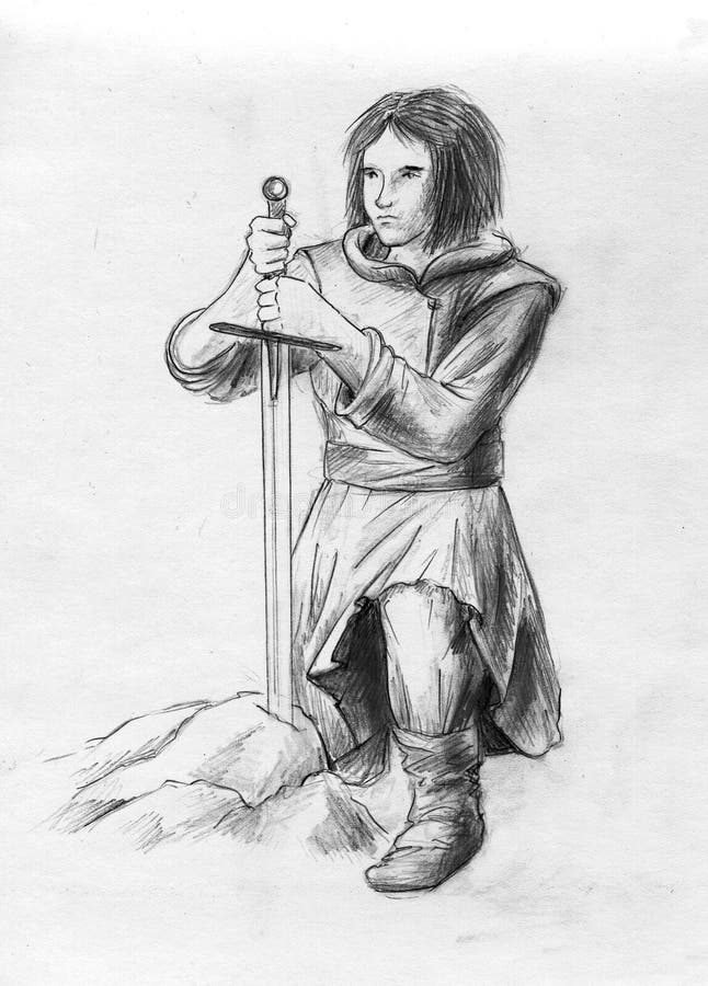 King Arthur Drawing