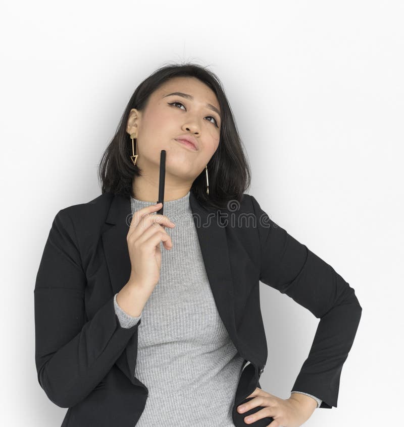22,516 Asian Business Woman Thinking Stock Photos - Free & Royalty-Free ...