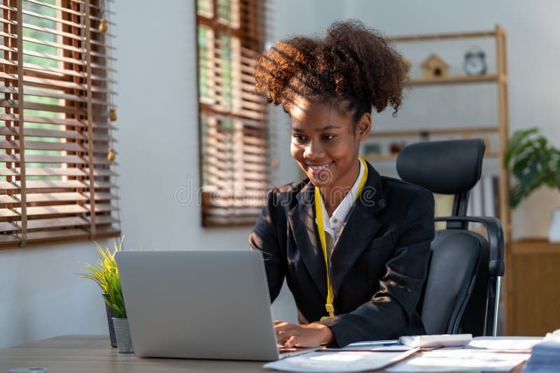 Young Asian Happy Employee Working Overtime in Office, Work by ...