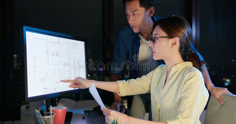 Young Creative Architects Team Stock Image - Image of architect ...