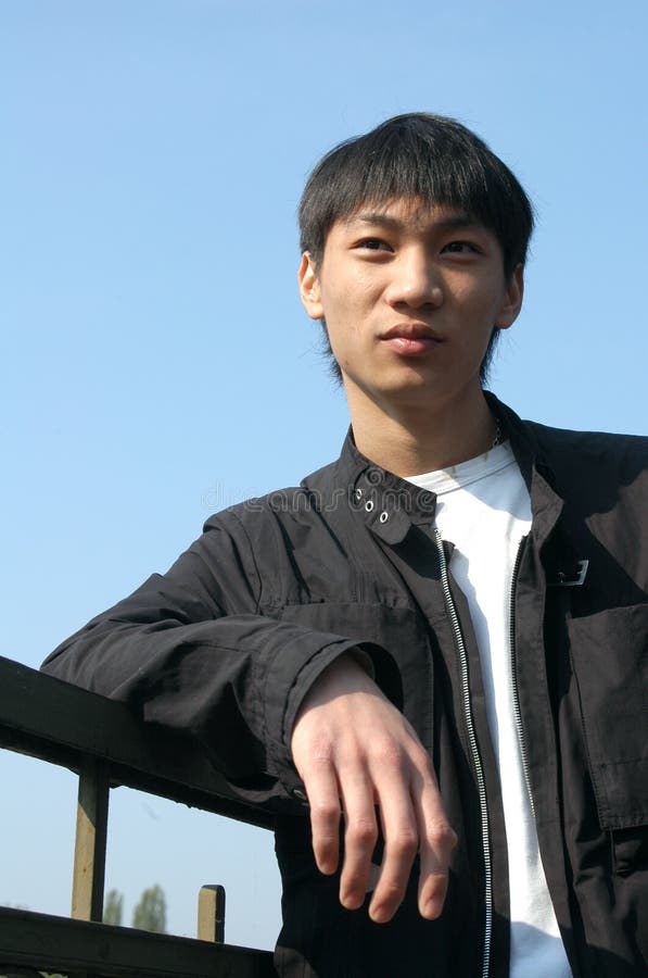 Young Asian Man stock image. Image of multicultural, japan - 839183
