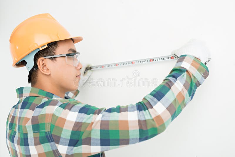 Measuring wall stock photo. Image of senior, wall, look - 71599188