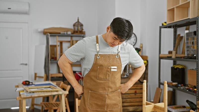 290 Man Wearing Leather Apron Seated Stock Photos - Free & Royalty-Free ...