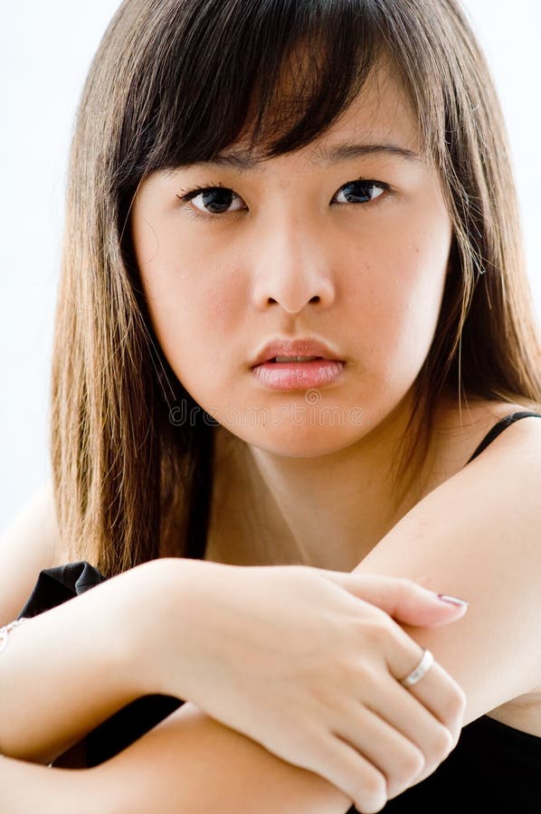 Young Asian Model stock photo. Image of woman, wear, studio - 3725544