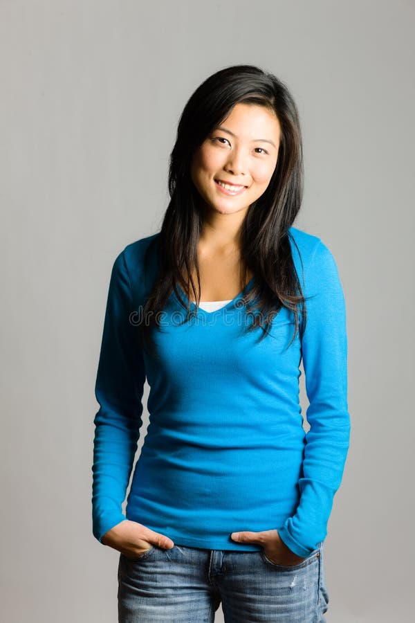 Young Asian Woman stock photo. Image of beautiful, vertical - 17617056