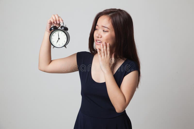 Stressed Clock Stress and Time Concept Stock Photo - Image of stopwatch ...