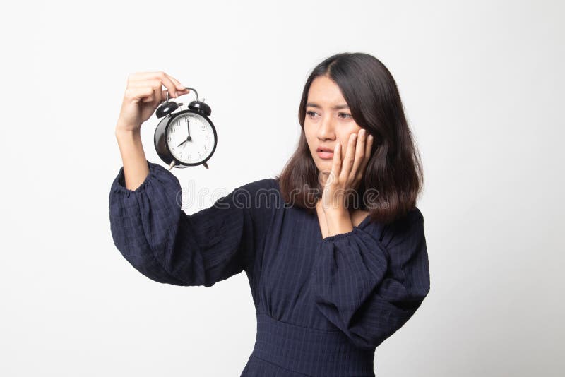 Stressed Clock Stress and Time Concept Stock Photo - Image of stopwatch ...