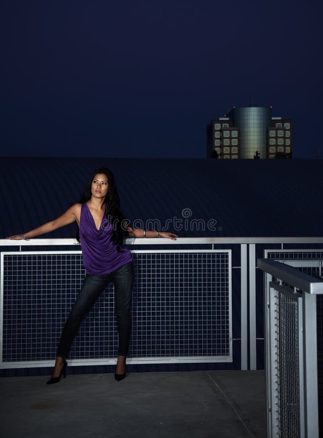 Attractive Young Asian Pacific Islander Woman Stock Photo - Image of ...