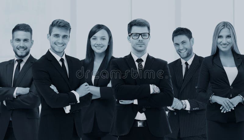 Large Group of Excited Business People. Isolated on White Stock Photo ... Large Group of Excited Business People. Isolated on White Stock Photo ...