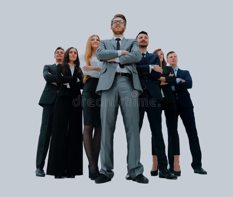 Young Attractive Business People - the Elite Business Team. Stock Photo ...