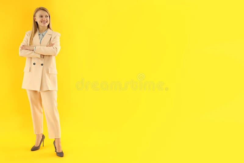 Young Attractive Business Woman, Space for Text Stock Photo - Image of ... Young Attractive Business Woman, Space for Text Stock Photo - Image of ...