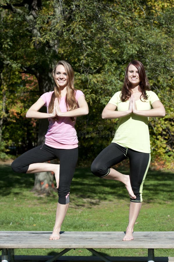 Young attractive girls stock image. Image of outdoor - 51420345