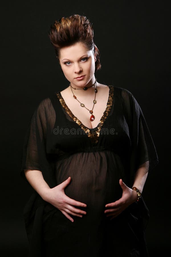 Young and Attractive Happy Momm Stock Photo - Image of childbirth ...