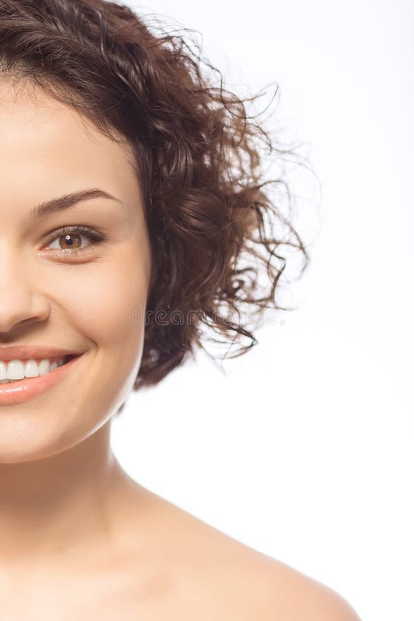 Young Attractive Lady is Smiling Stock Photo - Image of lady ...