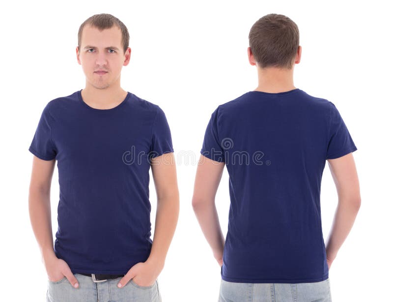 Collage Photo of a Young Man in White T-shirt Isolated Stock Photo ...