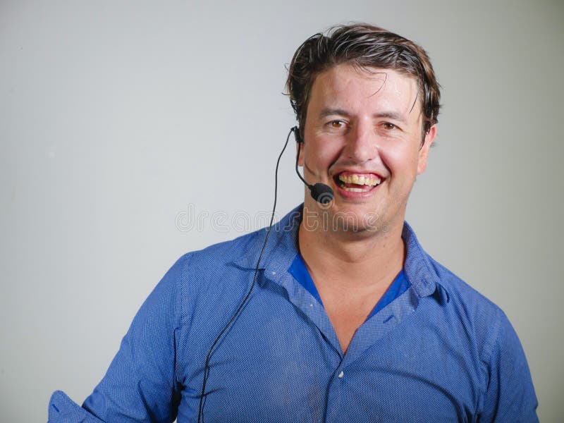 Young Attractive and Successful Man Giving Motivation Coaching Speech ...