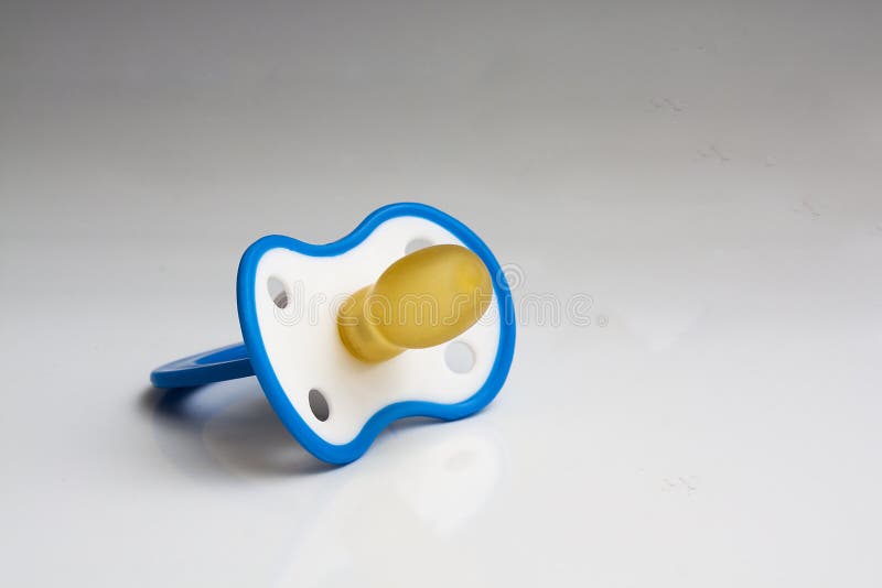 Binky from a baby stock image. Image of childhood, white - 101217175