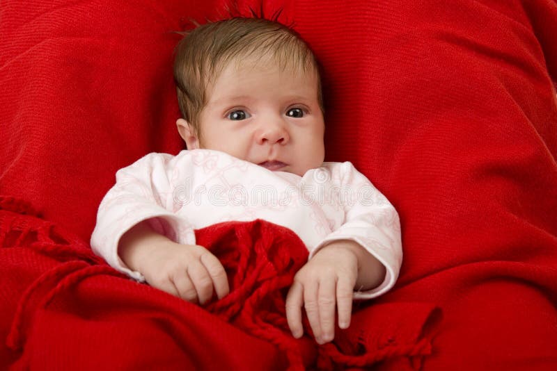 Young baby stock image. Image of bare, happy, portrait - 43017717