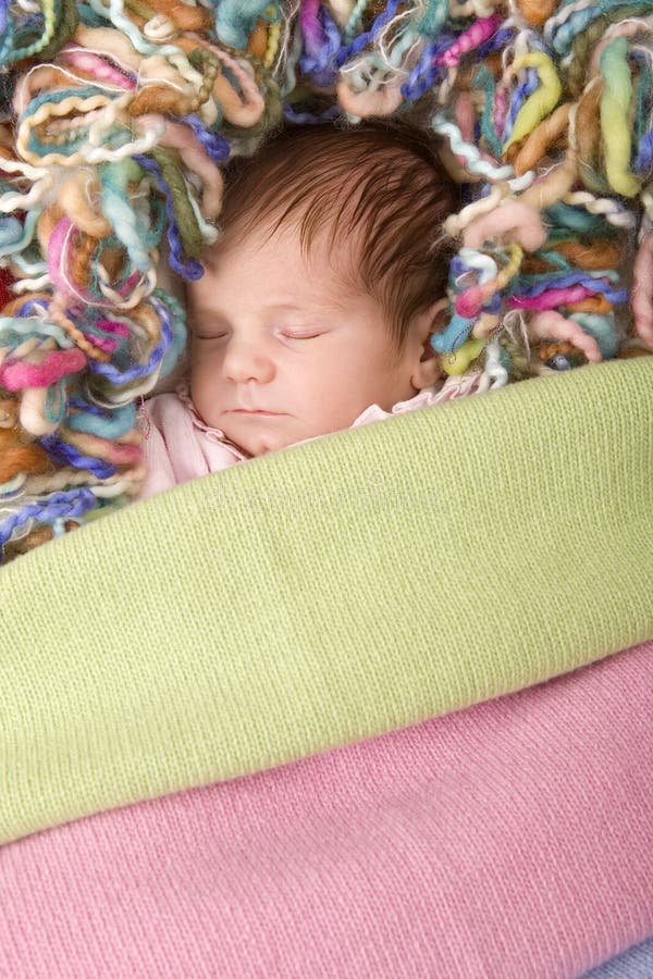 Young baby sleeping stock image. Image of indoor, newborn - 37888935