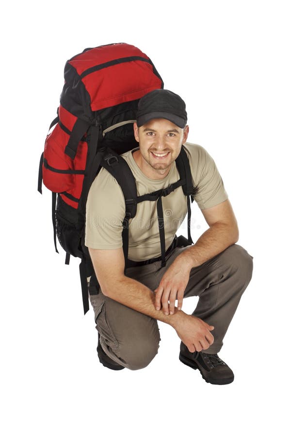 Young backpacker stock photo. Image of tour, equipment - 10277240