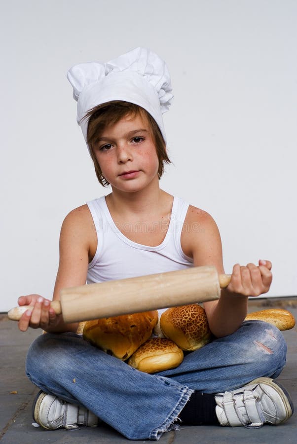 Cute boy and wheelbarrow stock image. Image of caucasian - 8245535