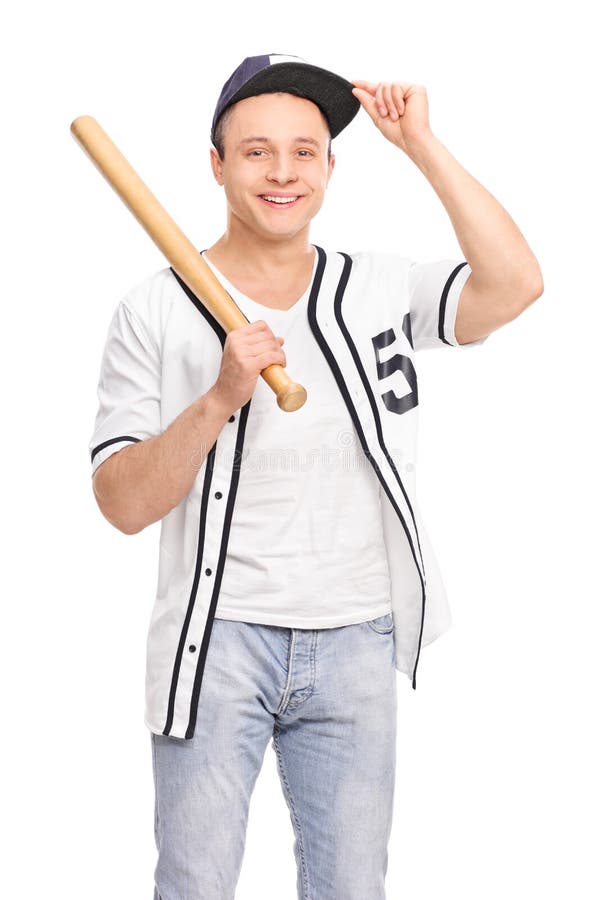 Sad Young Baseball Player Sitting on a Bench Stock Photo - Image of ...