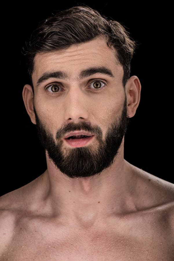 Young bearded man stock image. Image of lifestyle, vertical - 90343567