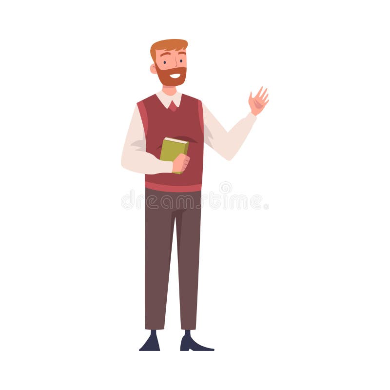 Bearded Man Standing with Wide Open Hands, Welcome Gesture, Solidarity ...