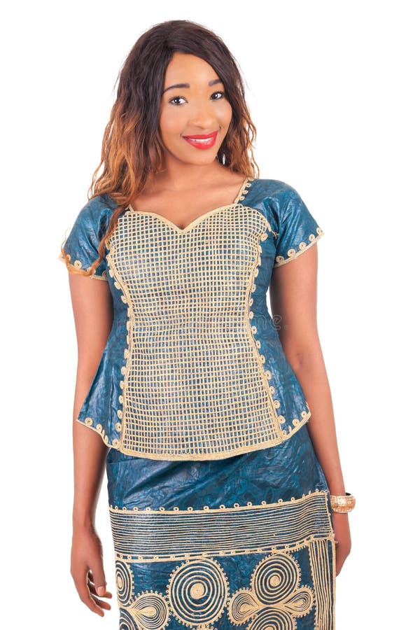 Young Beautiful African Fashion Model Stock Image - Image of ethnicity ...