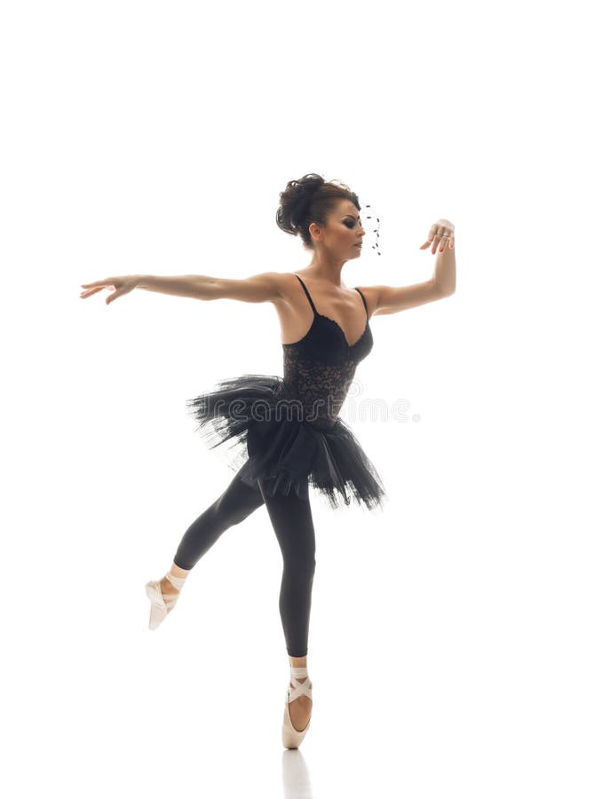 Young Beautiful Ballet Dancer Stock Image - Image of natural, acrobatic ...