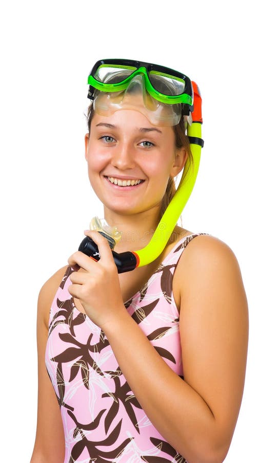 Girl Diver Stock Image Image Of Dive Sensuality Russian 13347447