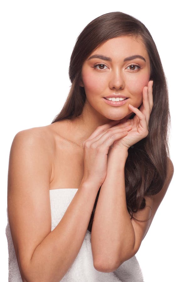 Young Beautiful Healthy Woman Stock Photo - Image of face, body: 27197816