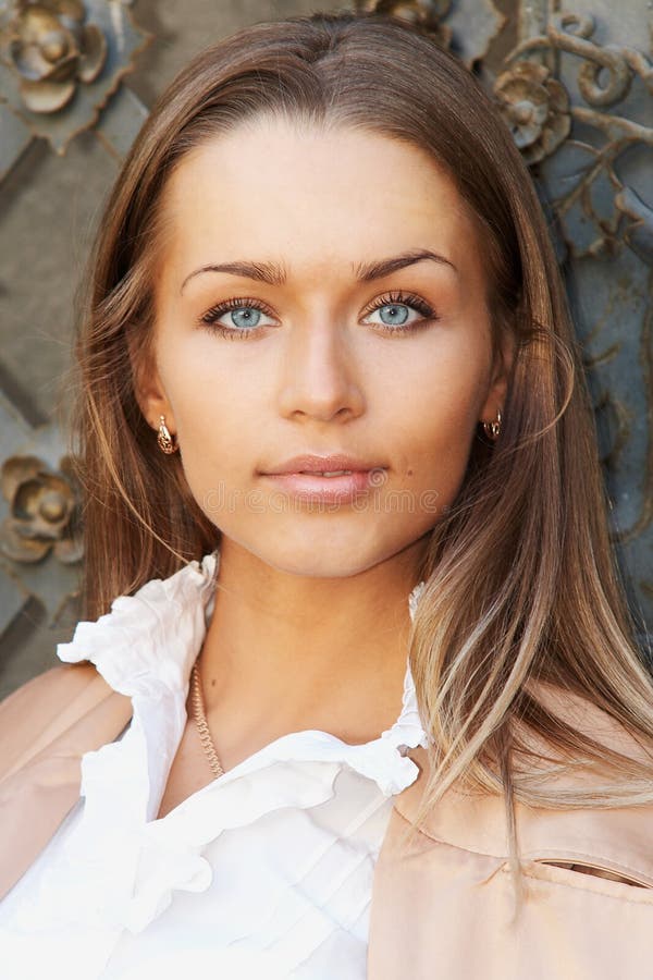 Young beautiful lady stock photo. Image of life, brunette - 9919346